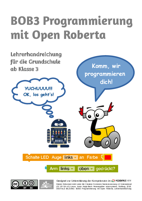 Programmieren lernen in der Grundschule - B·O·B·3