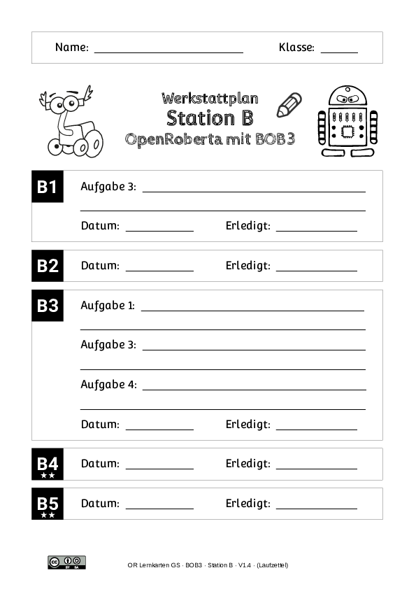 Programmieren lernen in der Grundschule - B·O·B·3