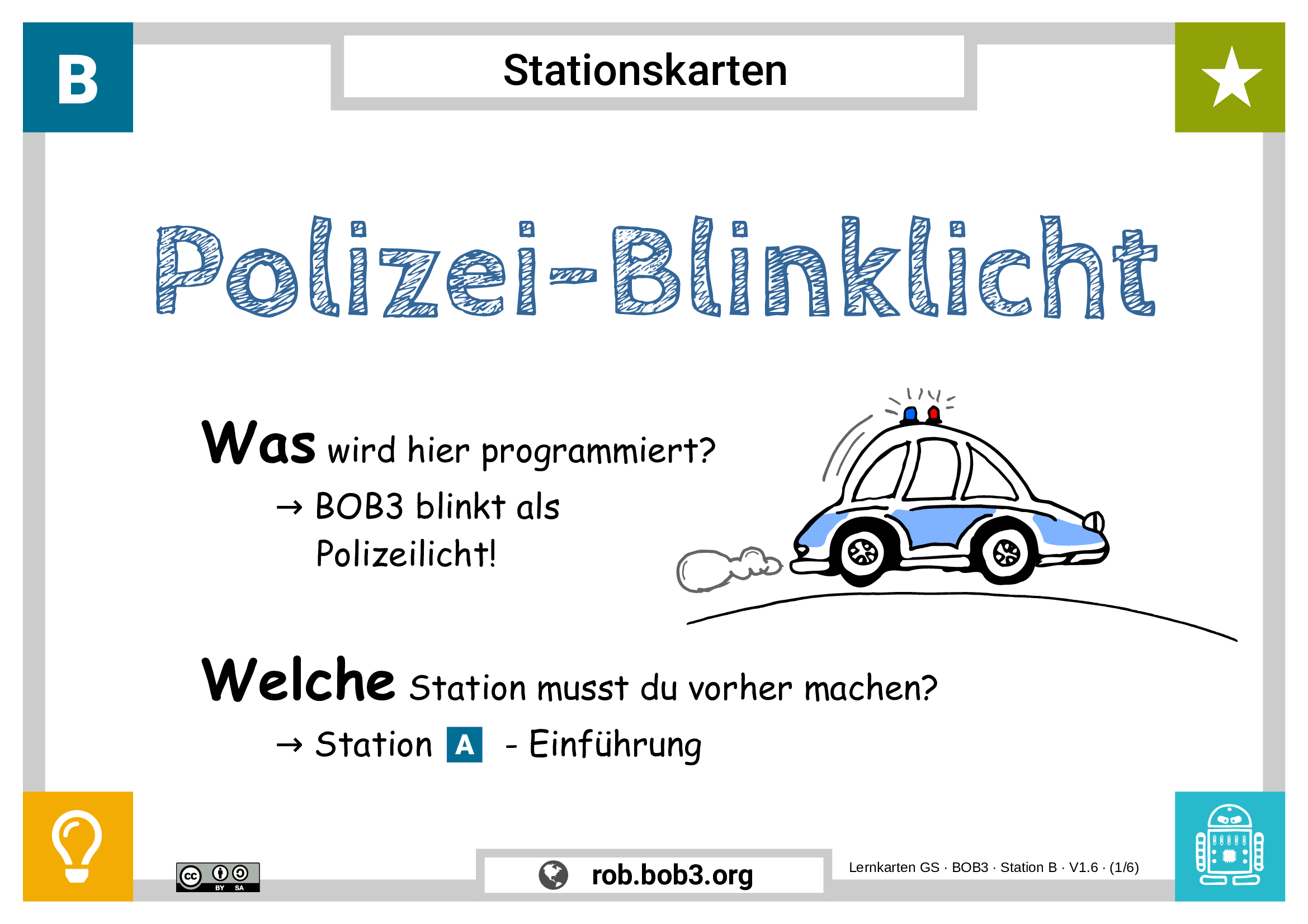 Programmieren lernen in der Grundschule – B·O·B·3
