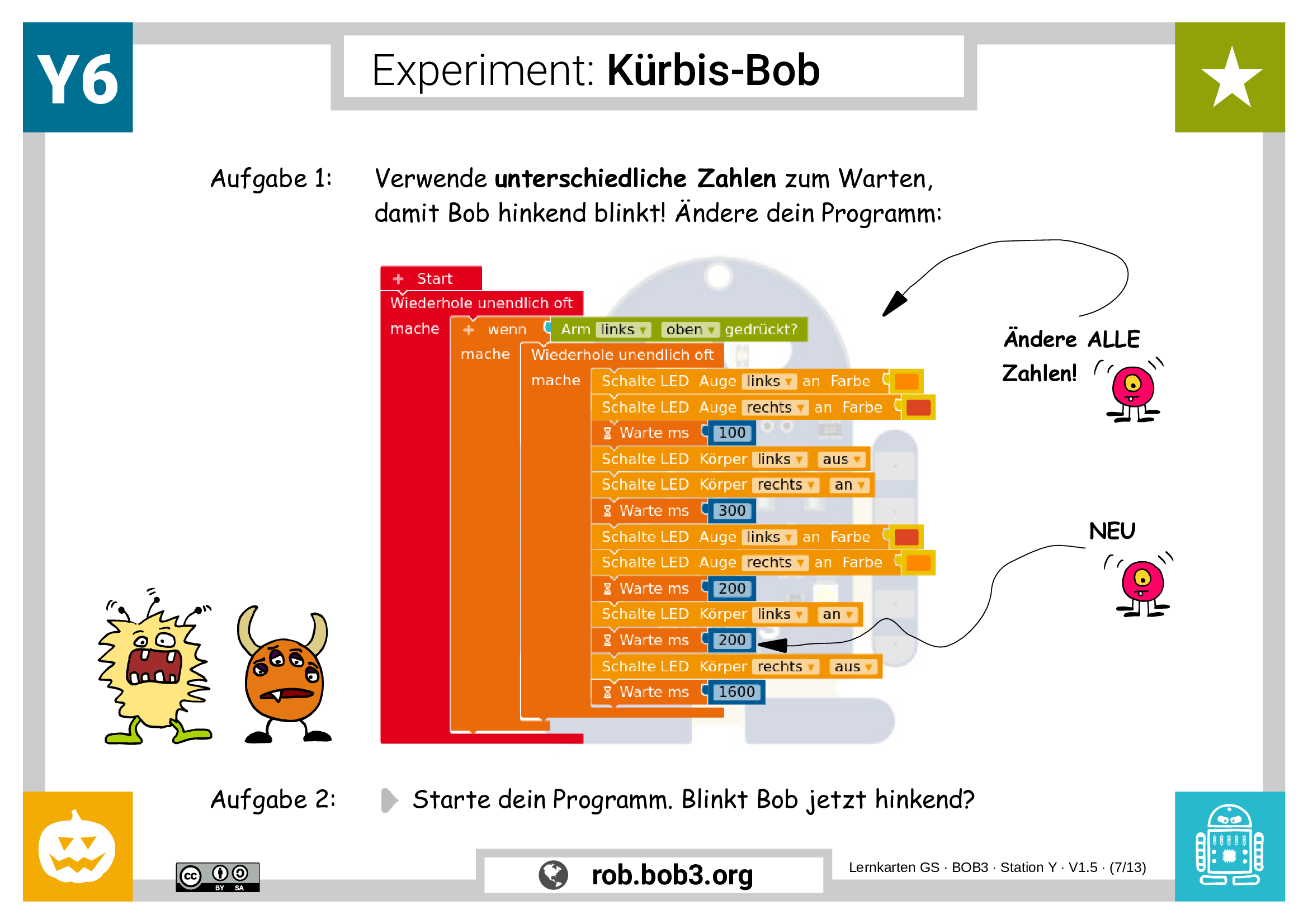 Programmieren lernen in der Grundschule – B·O·B·3